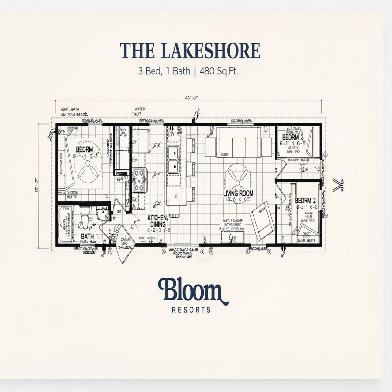 Lakeshore Cottage | 3 Bed Family Layout - Bloom Resorts